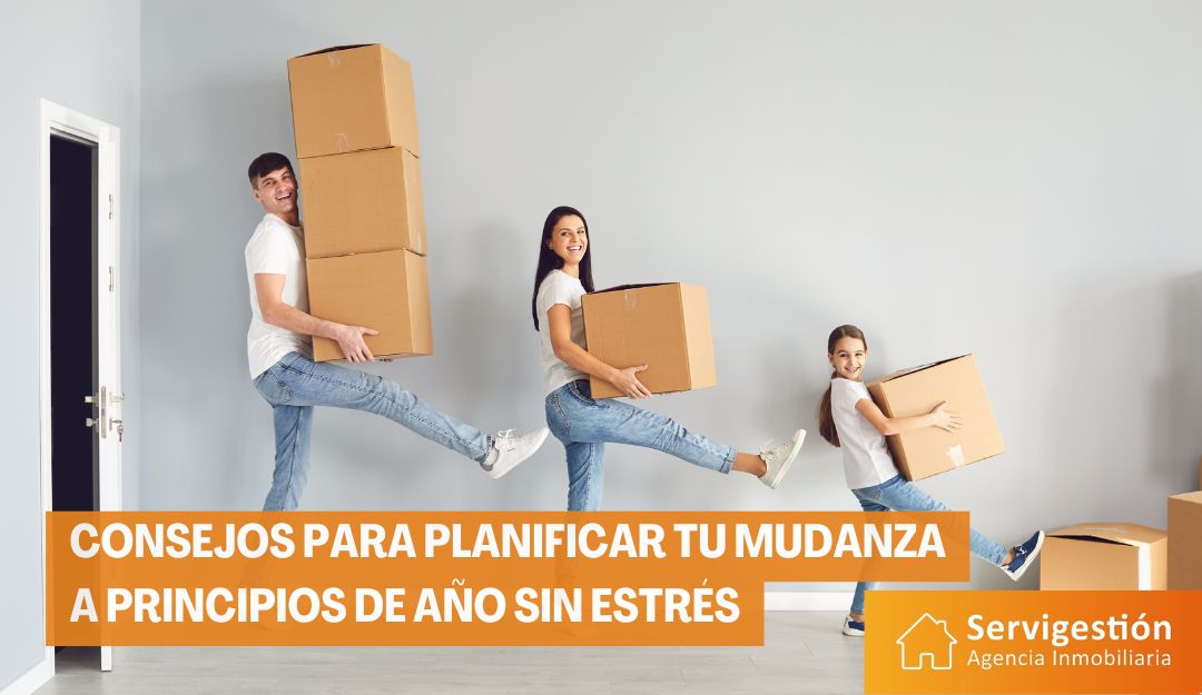 Consejos para planificar tu mudanza a principio de año